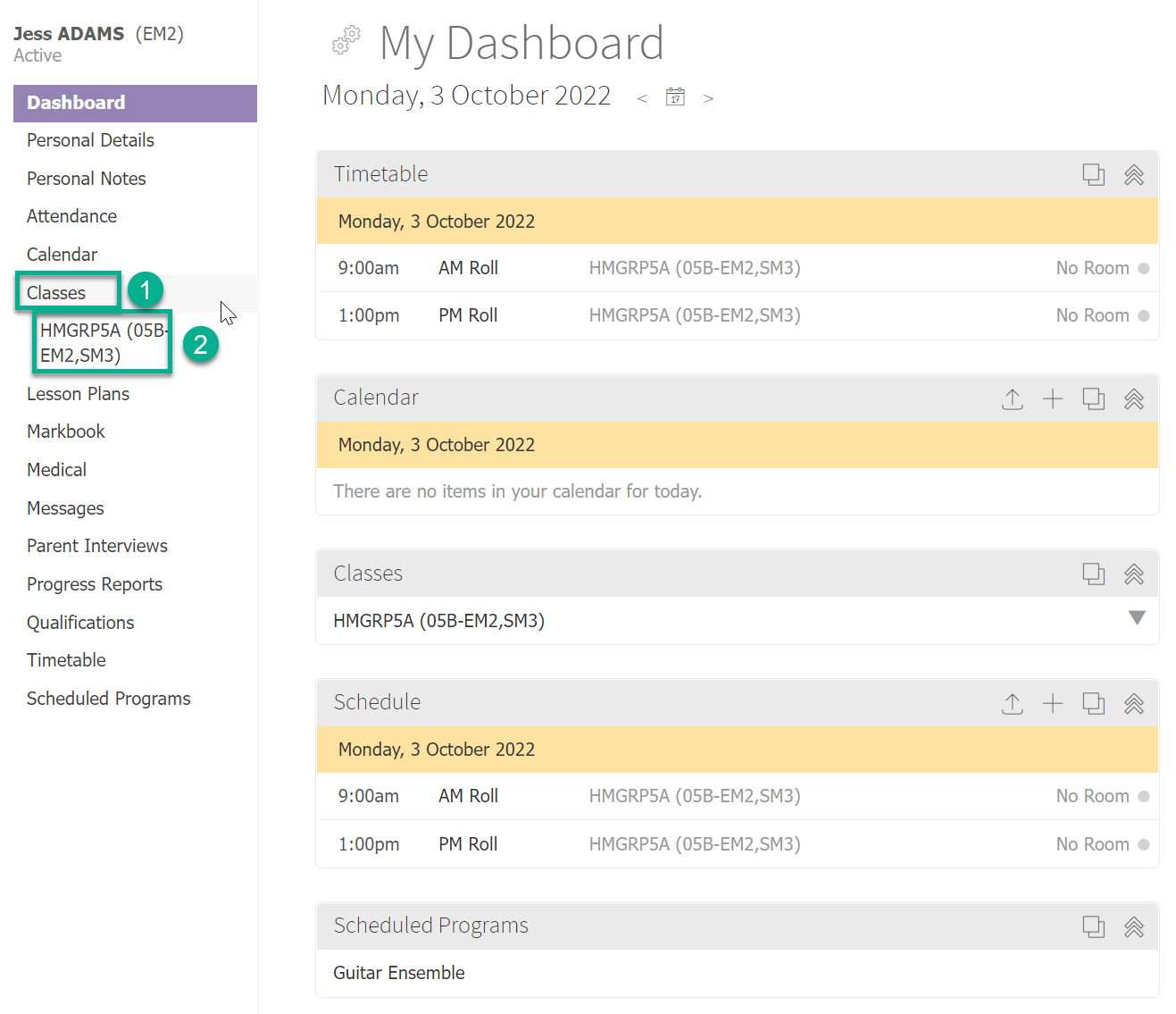 How to download CSV class lists